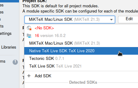 SDK not displayed correctly in the SDK selection dialogue · Issue #2135 · Hannah-Sten/TeXiFy ...