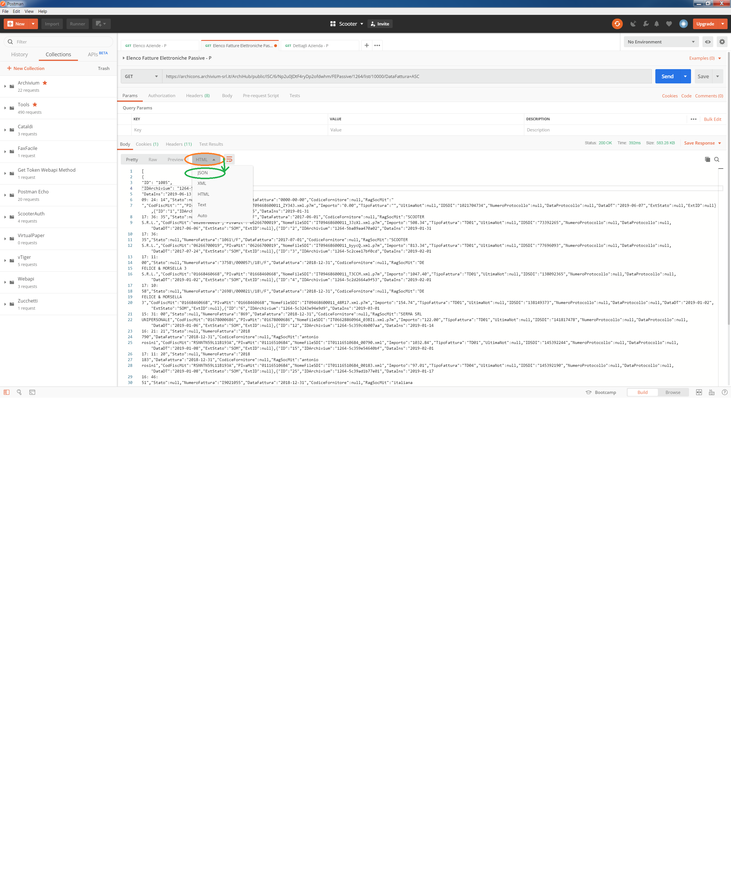 Wrong visualization of response in pretty response · Issue #6887 · postmanlabs/postman-app ...