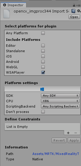 SpectatorViewPlugin.dll not being recognized · Issue #3587 · microsoft/MixedRealityToolkit-Unity ...