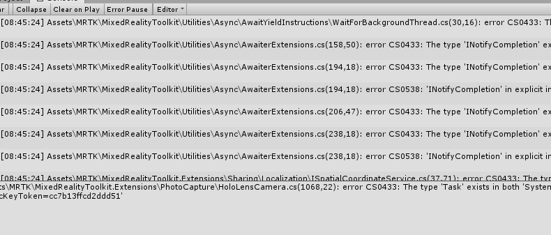 Github for Unity not working with MRTK · Issue #1042 · github-for-unity/Unity · GitHub