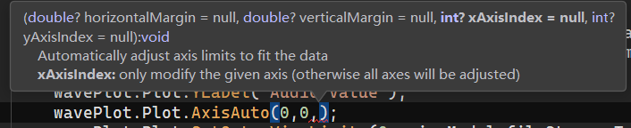 How to only scale X axis (and not scale Y axis)? · ScottPlot ScottPlot · Discussion #1366 · GitHub