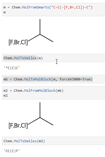Query Features: Different input format leads to a different molecule · Issue #6349 · rdkit/rdkit ...