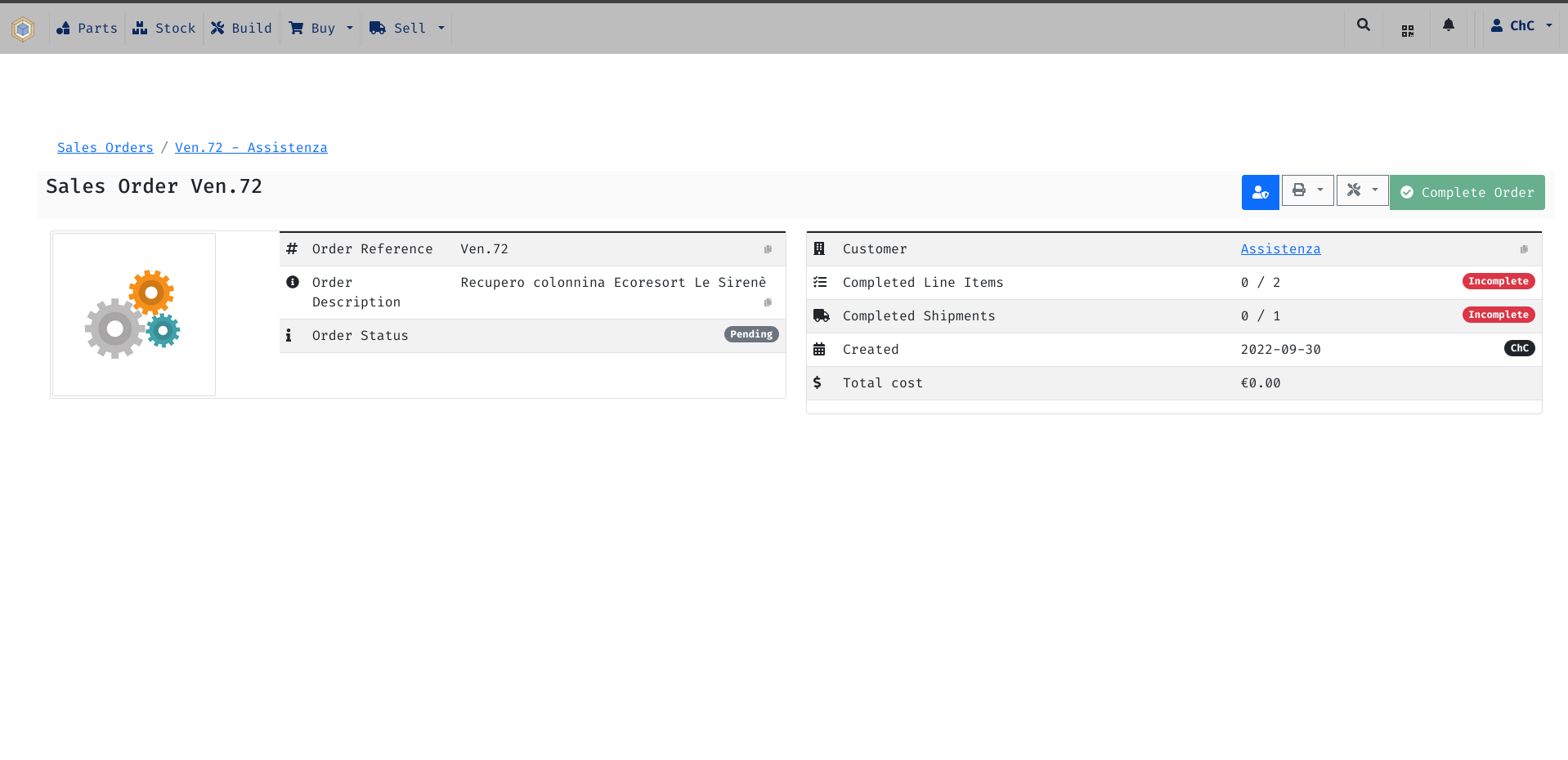 after update from old version, sales orders dashboard shows only the summary, without lines list ...