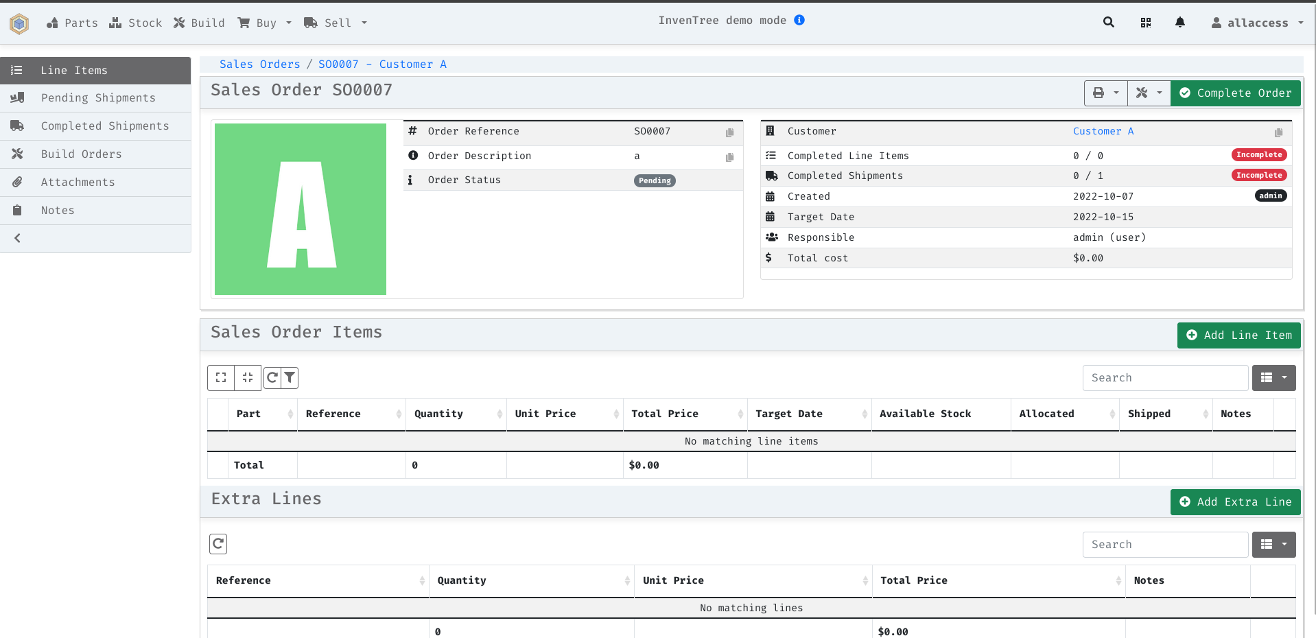 after update from old version, sales orders dashboard shows only the summary, without lines list ...