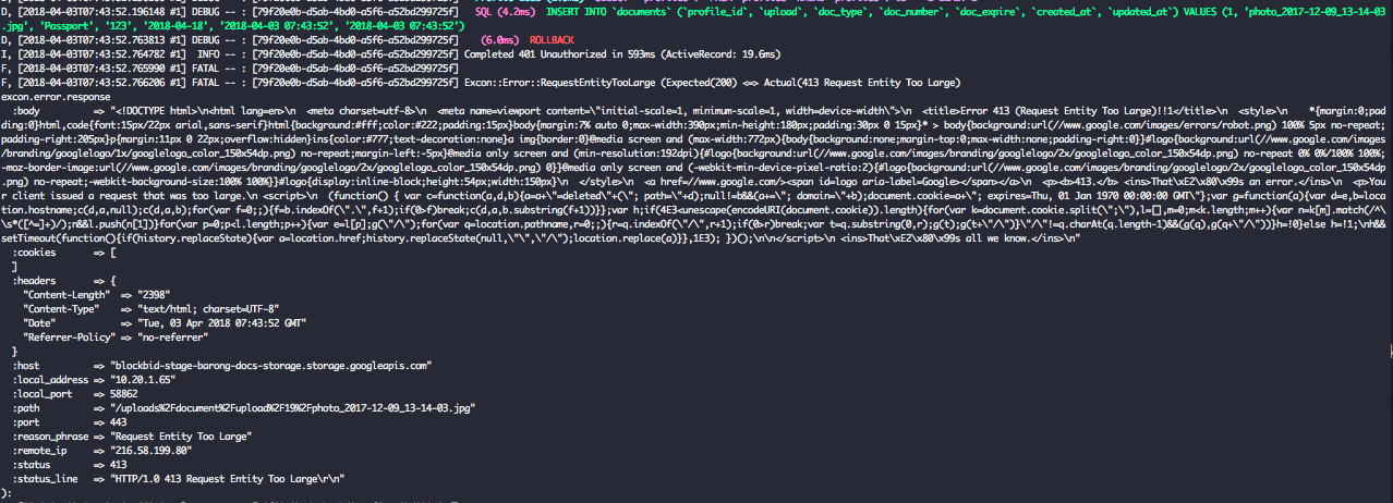 Something went wrong when upload document photo · Issue #311 · openware/barong · GitHub