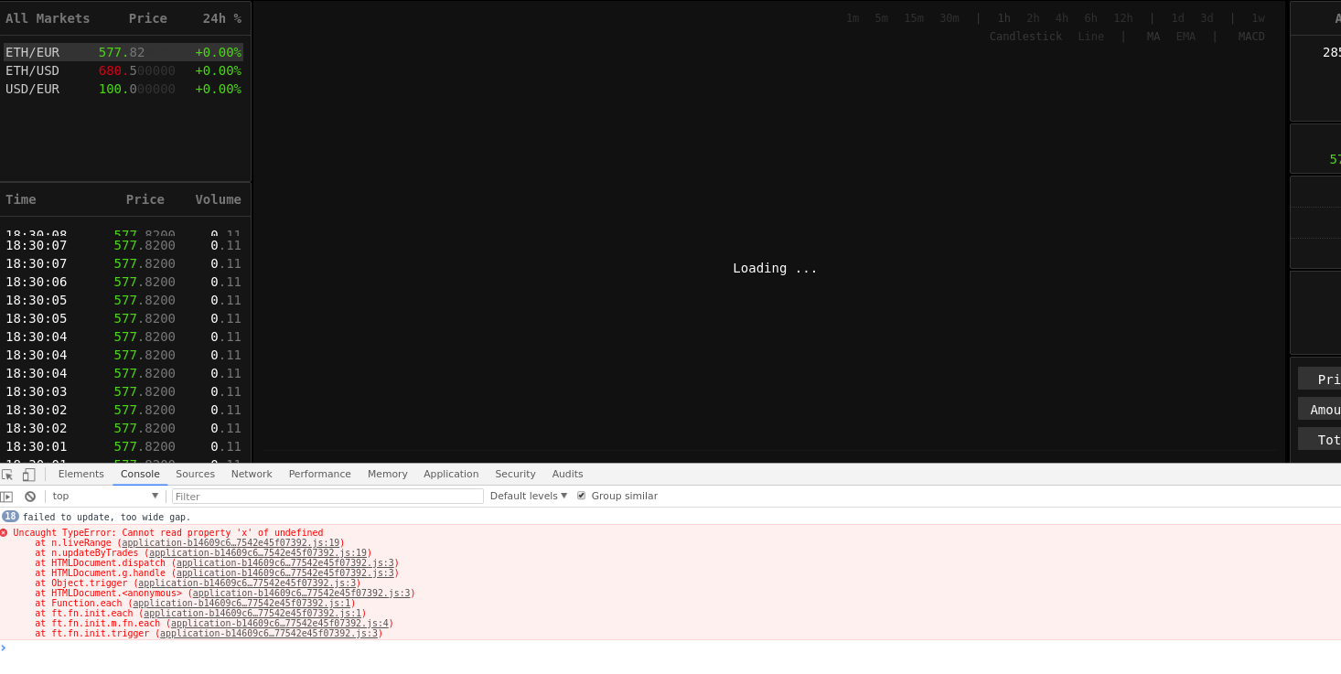 Trade page is broken under high load · Issue #38 · rubykube/peatio-trading-ui · GitHub