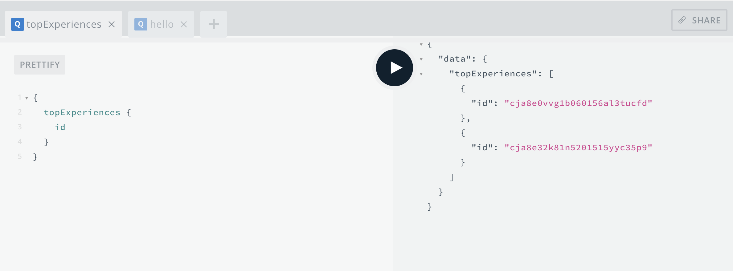 Light Mode Json Response Offset · Issue 256 · Graphqlgraphql Playground · Github 3008