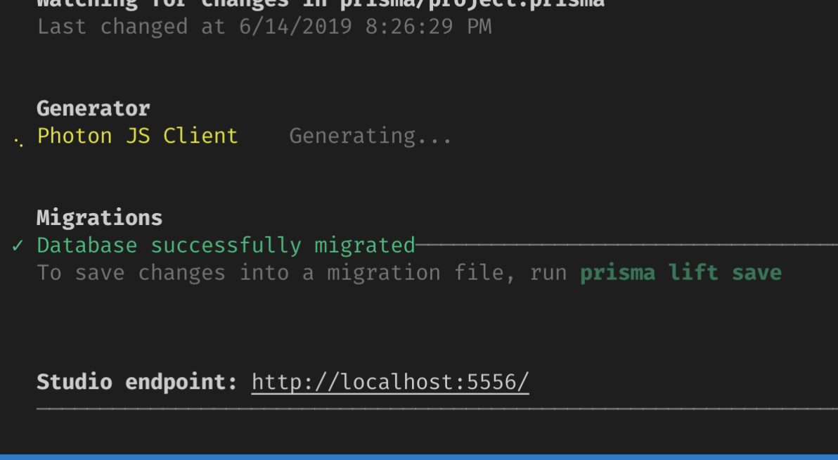 `prisma dev`: UI frozen while generation step · Issue #19 · prisma/prisma · GitHub