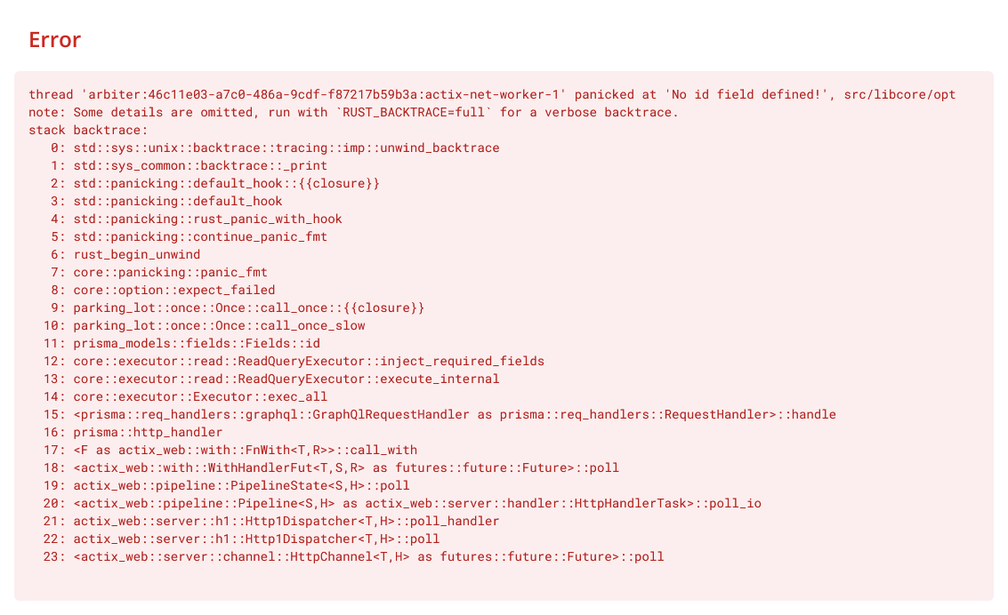Implement new error design · Issue #22 · prisma/studio · GitHub