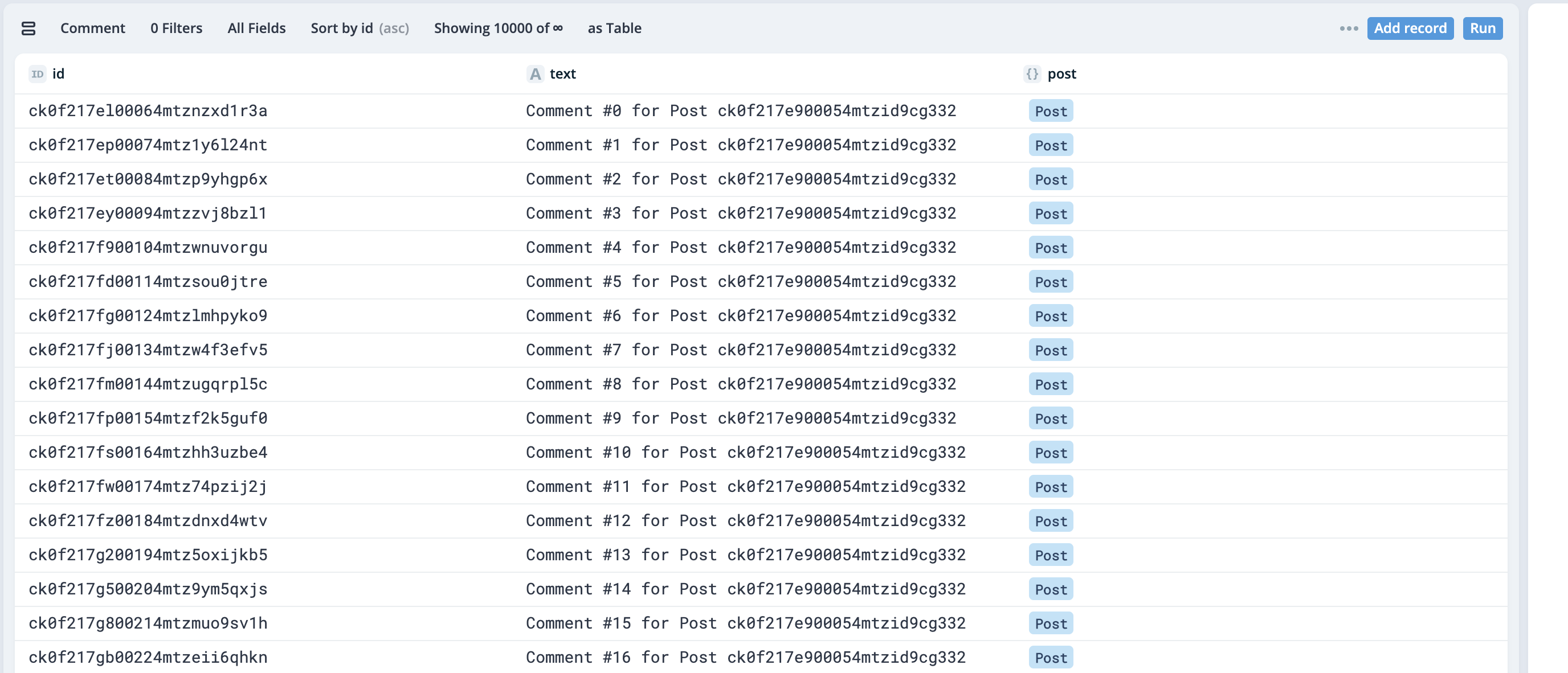 Equidistant column space distribution for databrowser columns · Issue #115 · prisma/studio · GitHub
