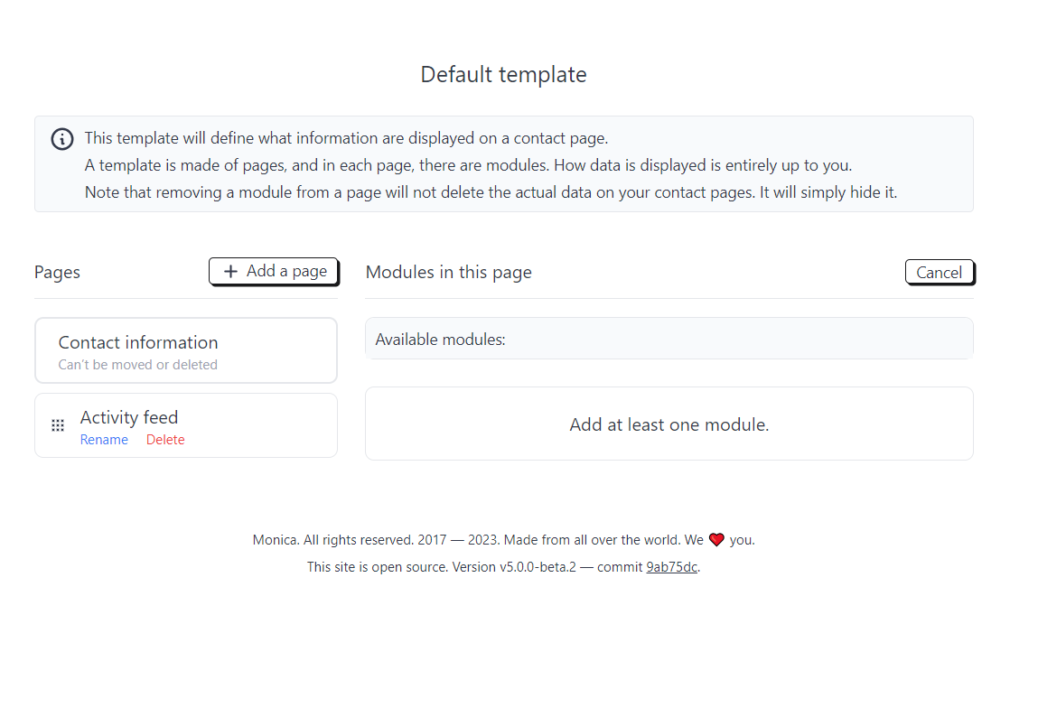 Default Template · Issue 6839 · Monicahqmonica · Github 
