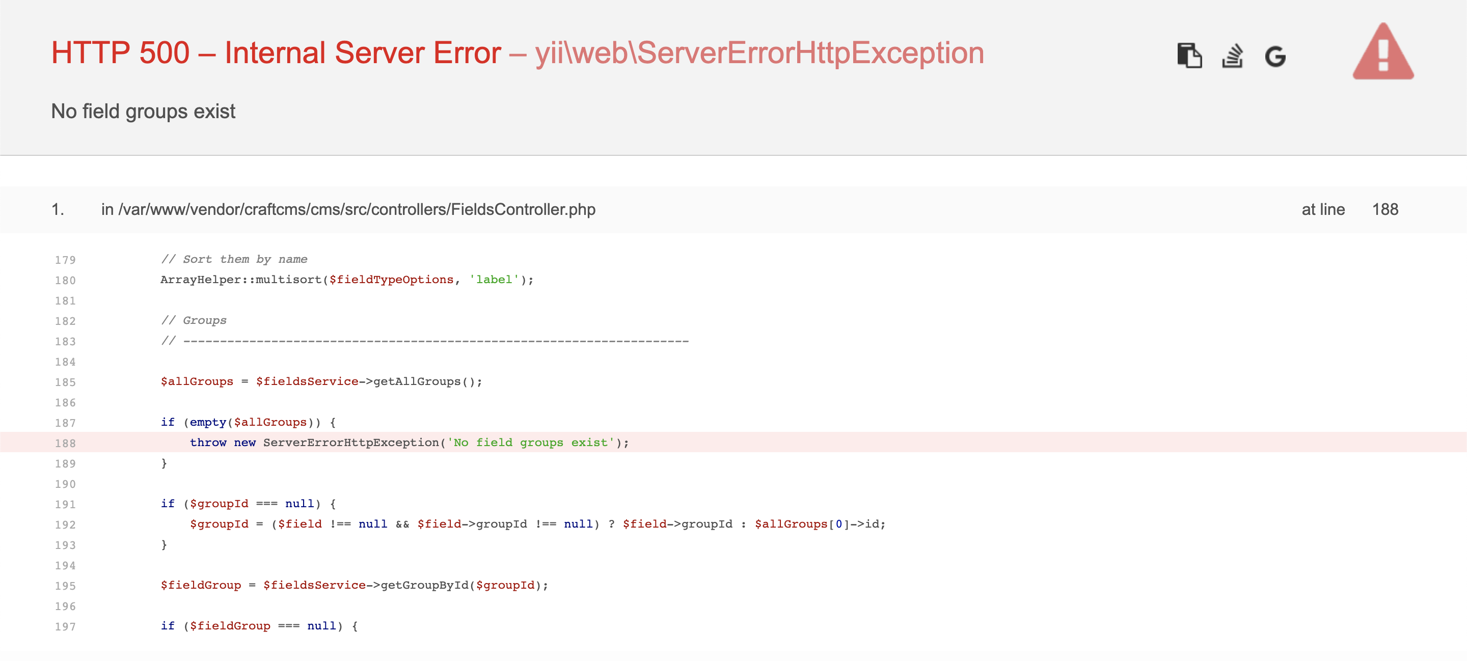 Clicking on settings / fields throws an error and ruins the whole DB · Issue #3870 · craftcms ...
