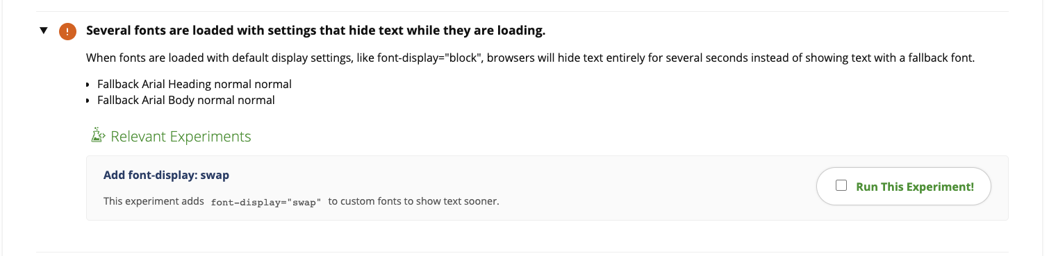 Font Display: Swap recommendation should only exist on fonts with URLs · Issue #2578 ...