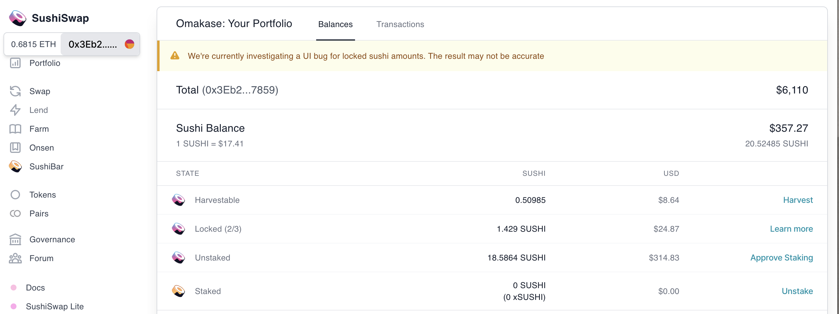 Portfolio page (tab) · Issue #55 · scrtlabs/EthereumBridgeFrontend · GitHub