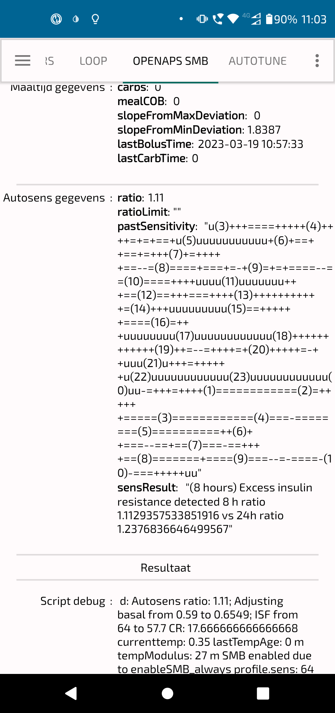 Dev-h autosens visualisation wrong · Issue #2462 · nightscout/AndroidAPS · GitHub