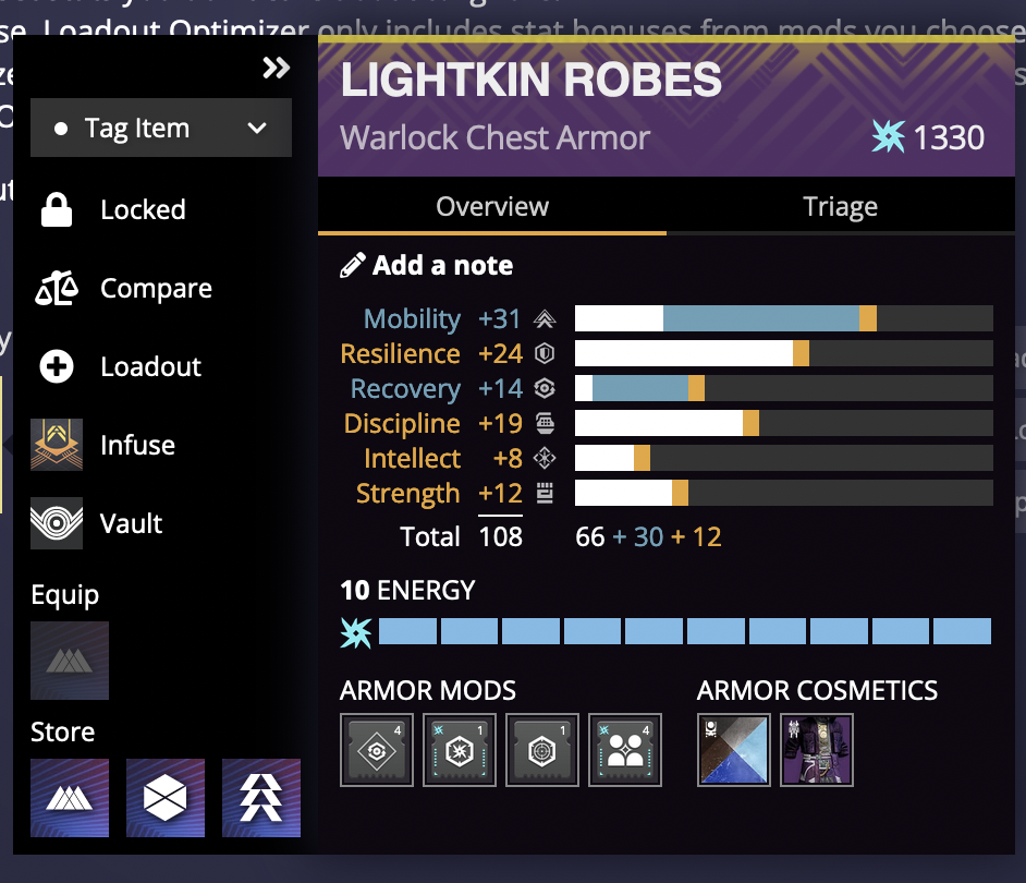 Handle conditionally active mods in LO · Issue #7509 · DestinyItemManager/DIM · GitHub