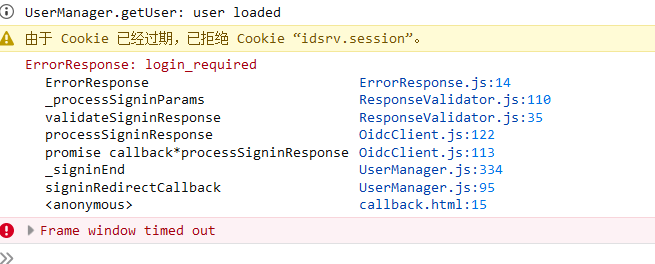 login_required error thrown when logging out from IdentityServer (introduced in 1.9.0) · Issue ...
