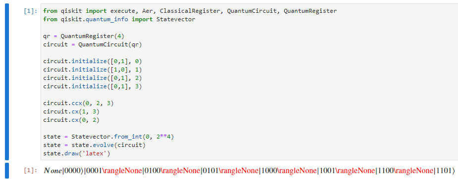 LaTeX Rendering of Simulated Statevector is Mangled · Issue #8073 · Qiskit/qiskit · GitHub