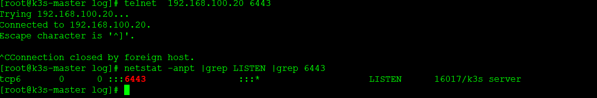 level=error msg="failed to get CA certs: Get \"https://127.0.0.1:6444 ...