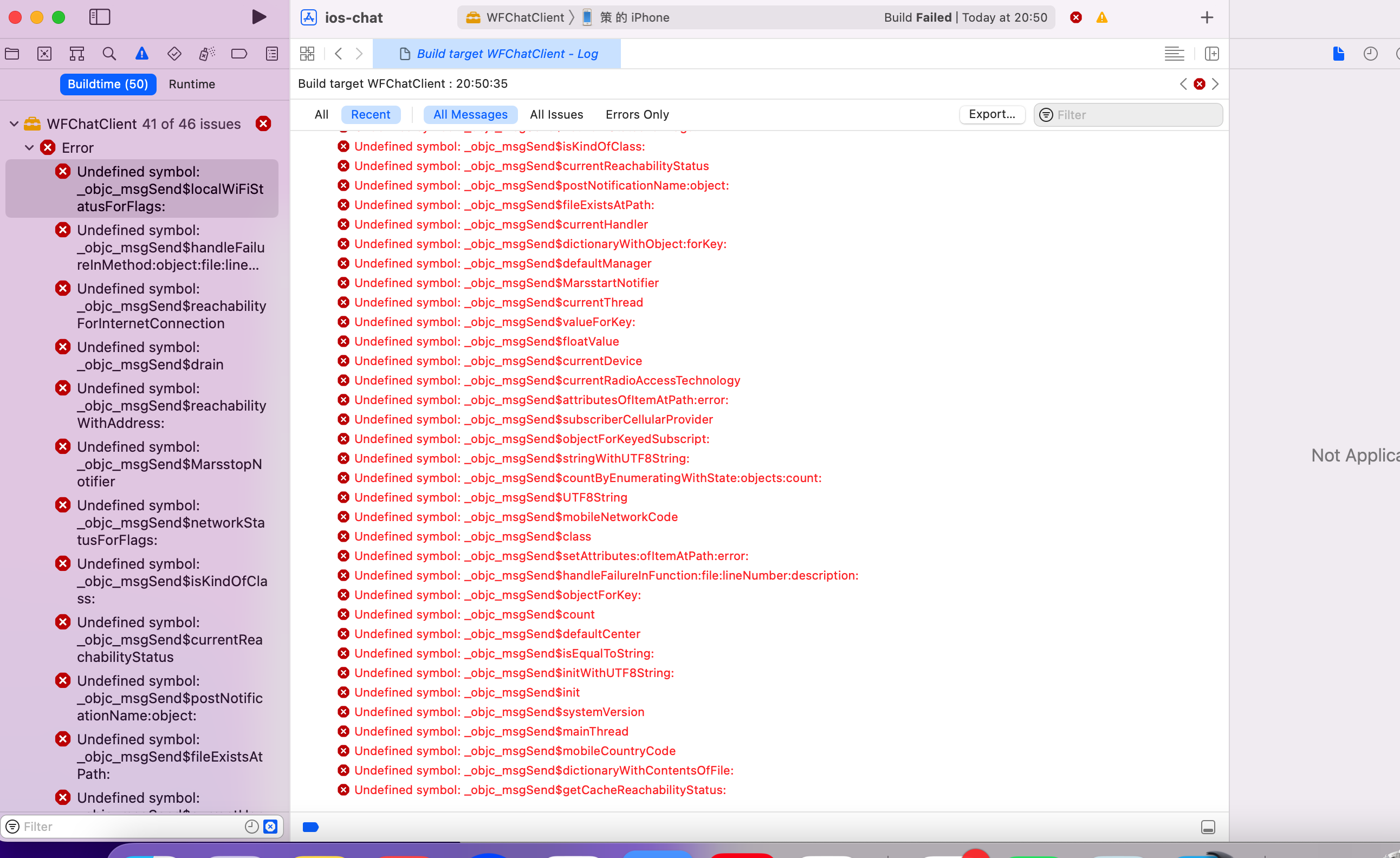 Demo WFChatClient 编译错误 · Issue #403 · wildfirechat/ios-chat · GitHub