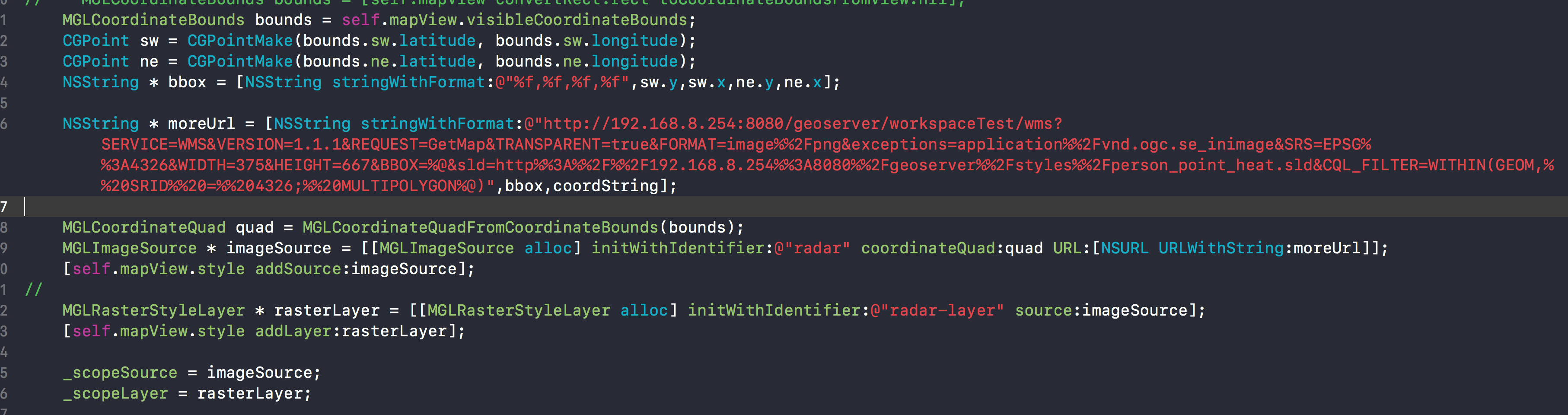 [IOS] Load WMS to magnify derangement · Issue #14936 · mapbox/mapbox-gl-native · GitHub