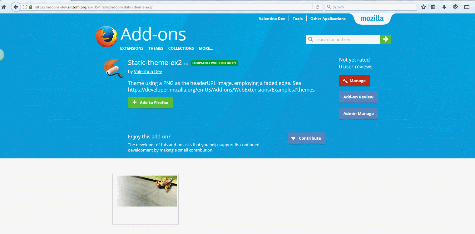 Static Theme Details Page Return A 500 Error Page If Logged Out · Issue 11005 · Mozillaaddons