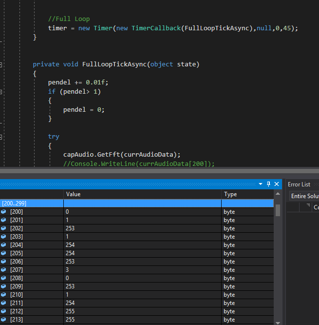 Visualizer Class returns faulty fft data · Issue #2208 · dotnet/android · GitHub