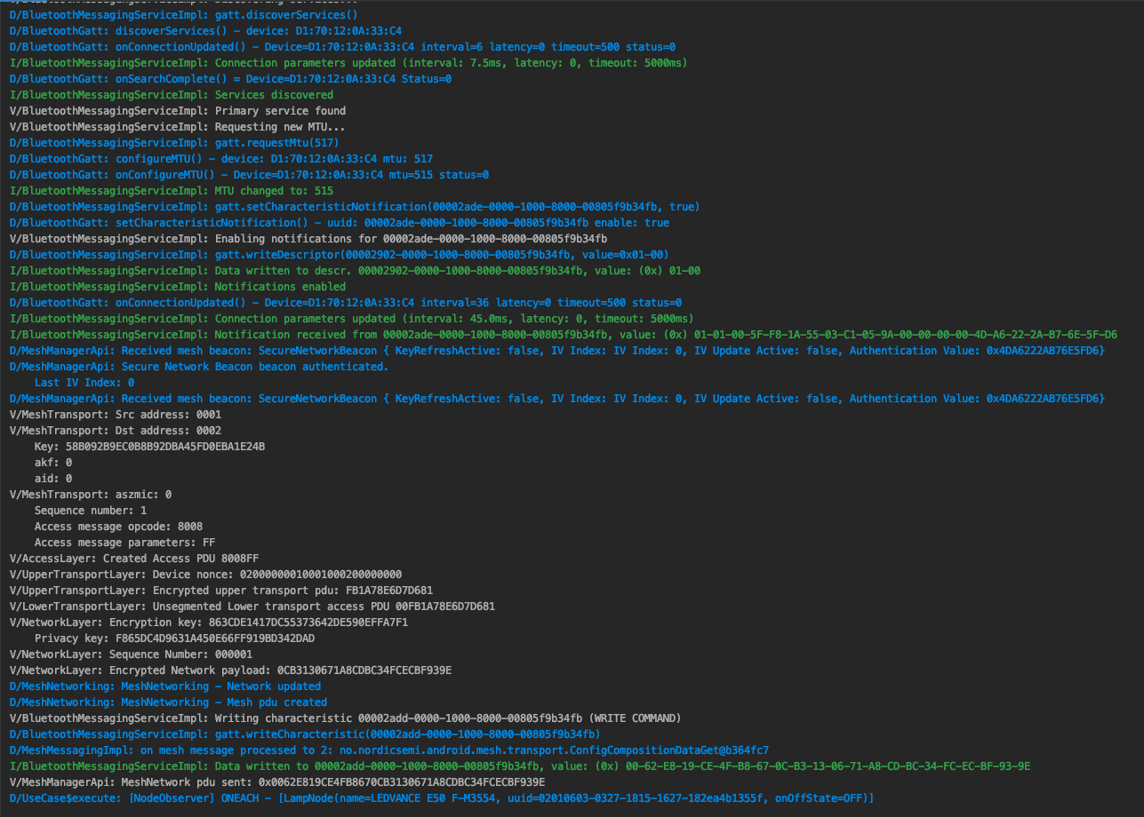 ConfigCompositionDataGet not working · Issue #322 · NordicSemiconductor/Android-nRF-Mesh-Library ...