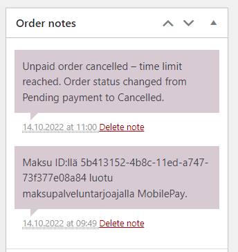 Mobilepay payments are not handled correctly · Issue #67 · paytrail/paytrail-for-woocommerce ...