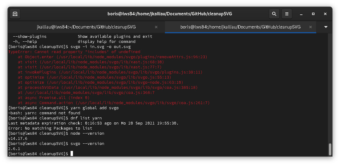 TypeError: Cannot read property 'includes' of undefined · Issue #1581 · svg/svgo · GitHub