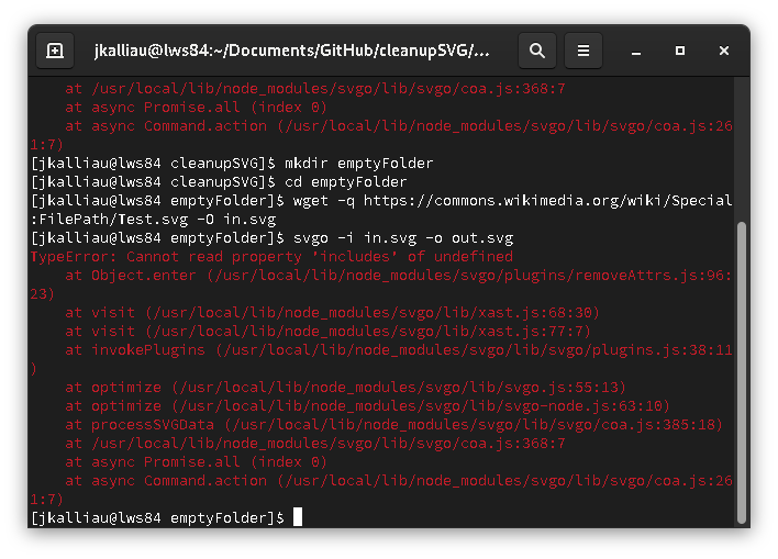 Typeerror Cannot Read Property Includes Of Undefined · Issue 1581 · Svg Svgo · Github