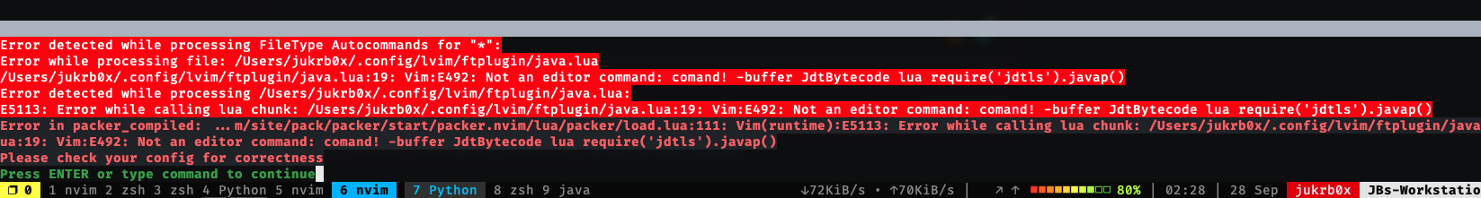 Installing Java language server fails · Issue #128 · kabouzeid/nvim-lspinstall · GitHub