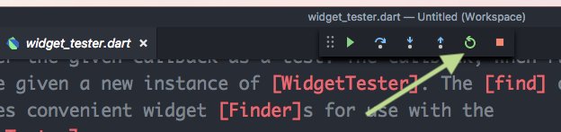 Pressing reload during flutter test crashes · Issue #712 · Dart-Code ...