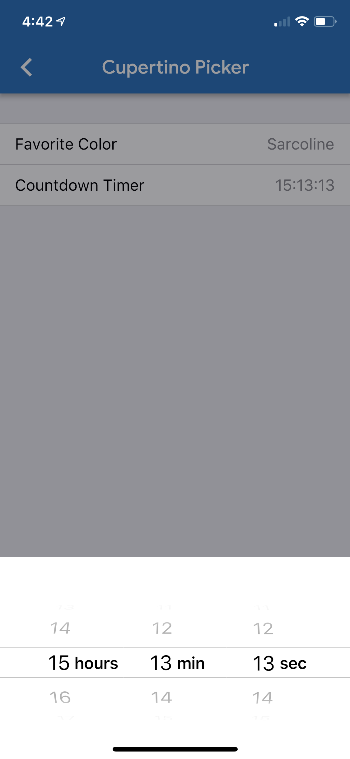 Cupertinotimerpicker Looks Wrong On Iphone Xs · Issue 22240 · Flutterflutter · Github 