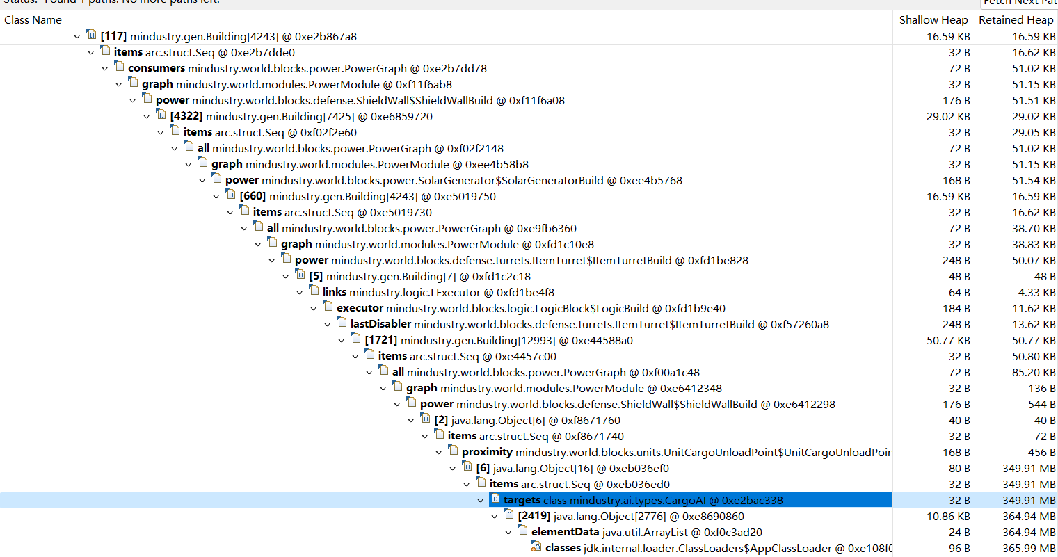 [Bug Log] CargoAI Memory Leak · Issue #3 · TinyLake/MindustryX · GitHub