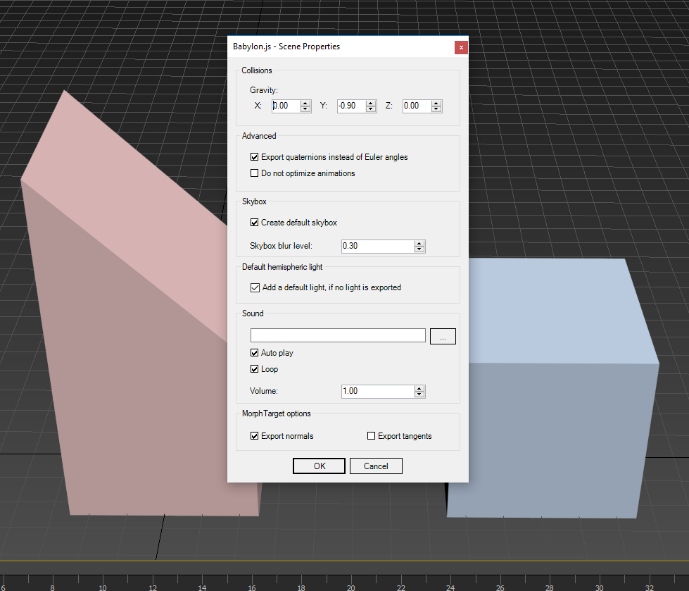 Scene property "export morph normal" is not respected initially · Issue #382 · BabylonJS ...