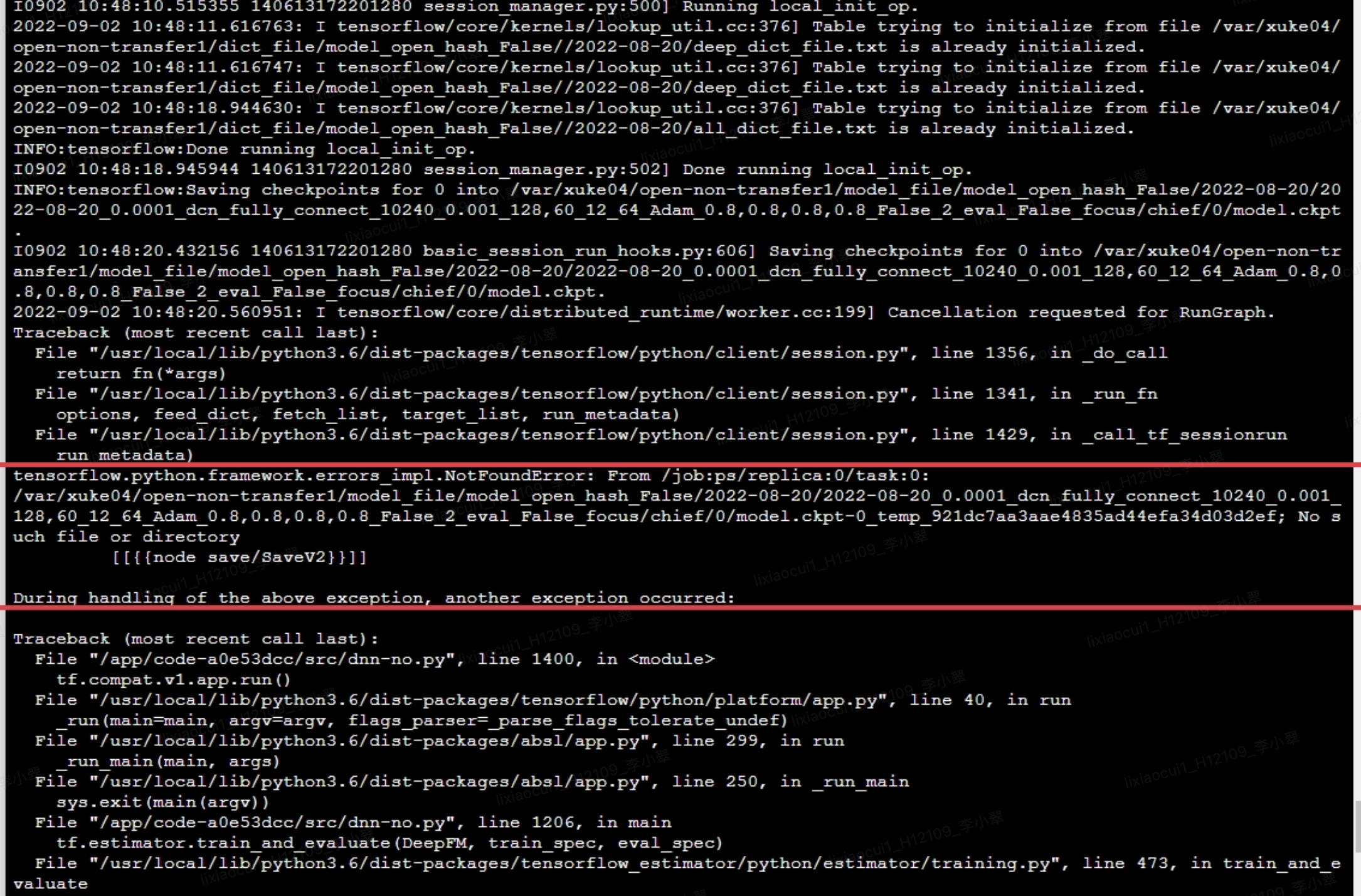 Does Distributed TensorFlow can be run in independent filesystem ...