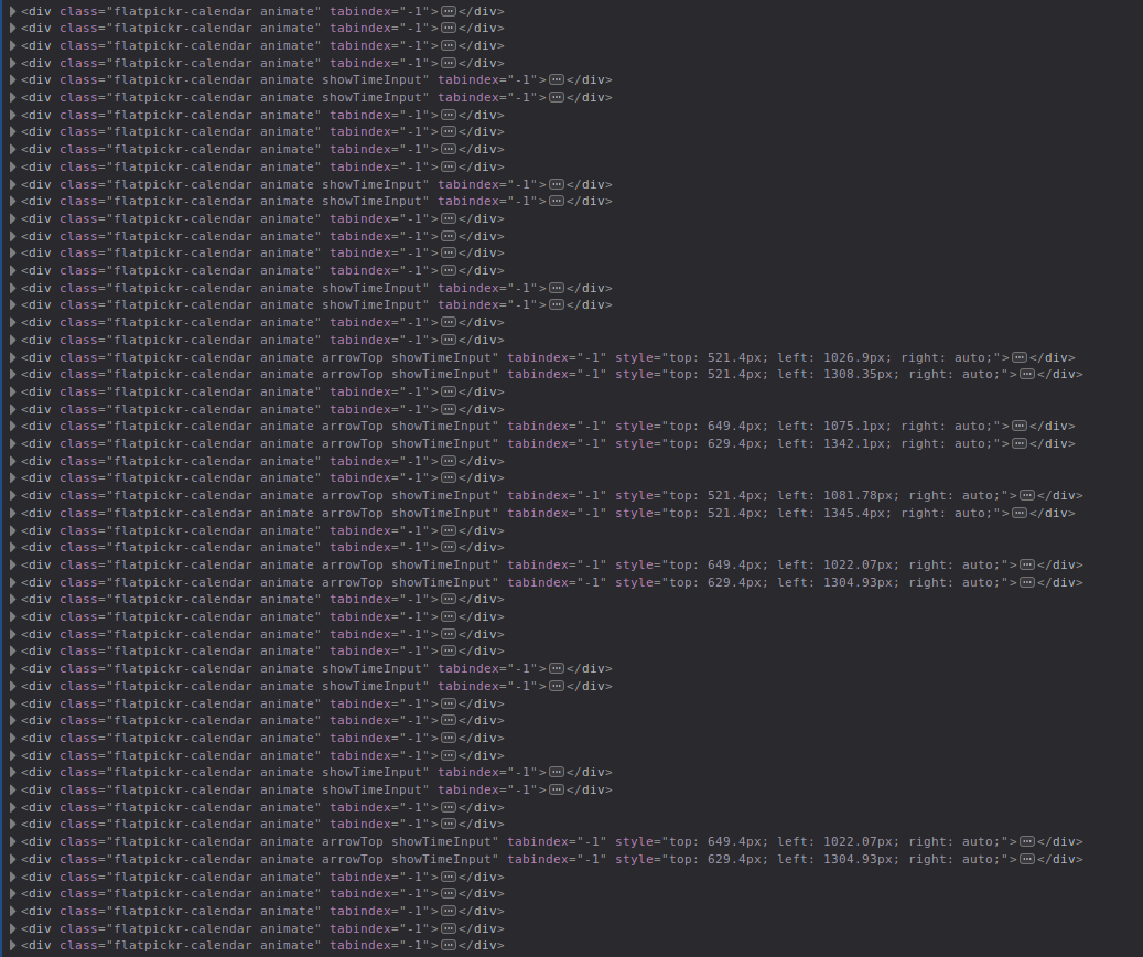Form.destroy() not destroying flatpickr elements · Issue #693 · formio/formio.js · GitHub