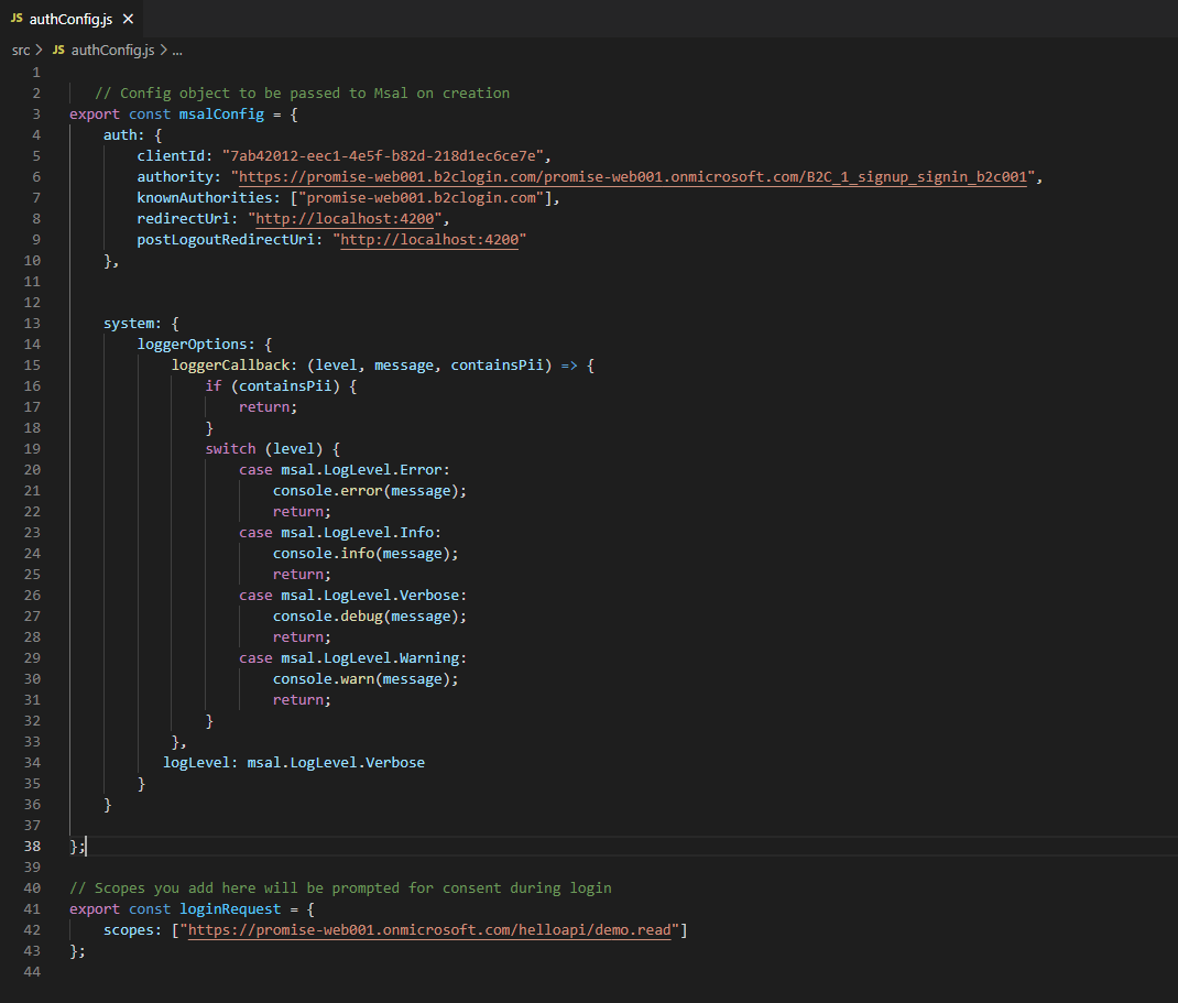 Cannot login on msal-react, error on console.log() · Issue #4522 ...
