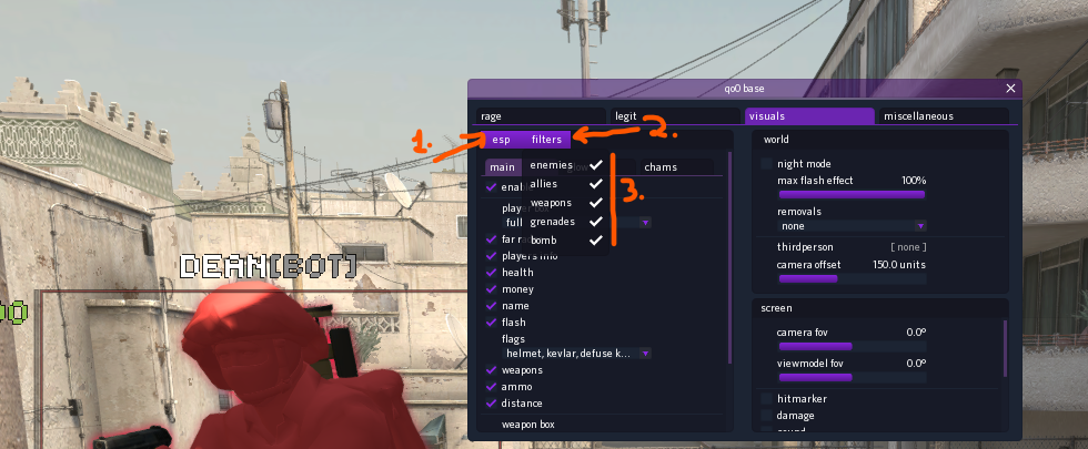ESP not showing? · Issue #57 · rollraw/qo0-csgo · GitHub