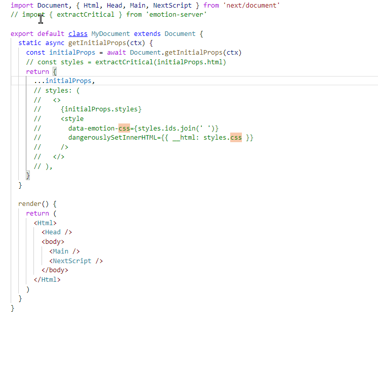How to use emotion v10 with next.js · vercel next.js · Discussion ...