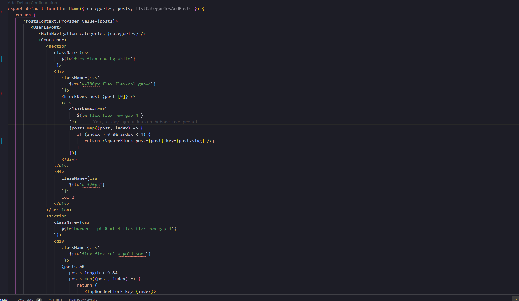 Improve formatting for className={css`${tw`...`}`} (babel-plugin ...