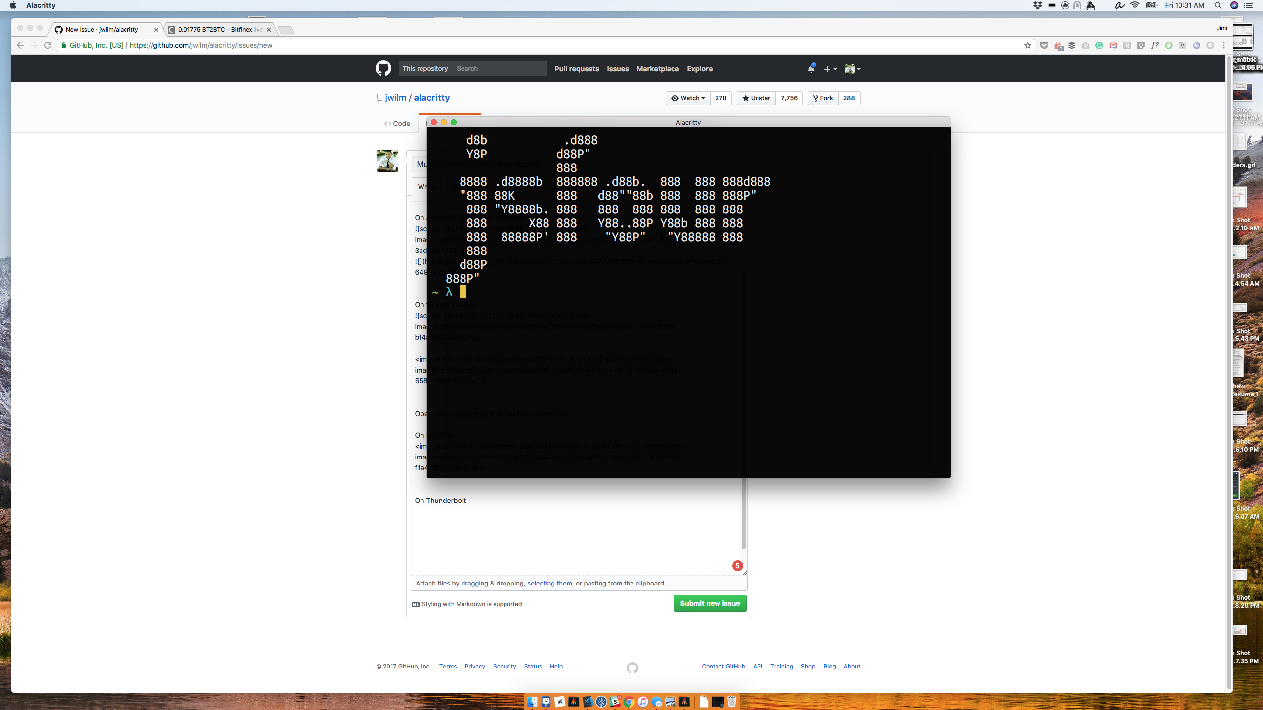Multiple screen resolution issues · Issue #904 · alacritty/alacritty · GitHub