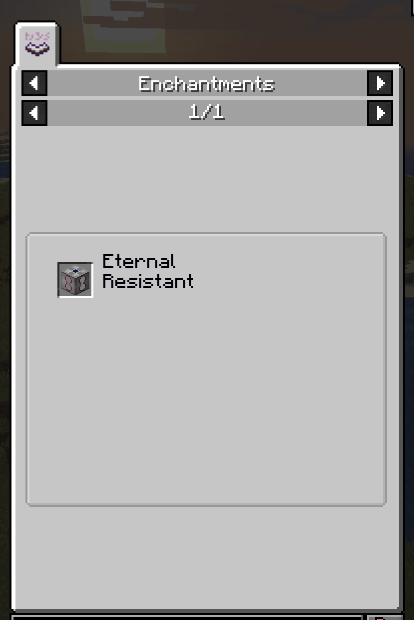 [1.16.4] Recipes that use the Chambers should show when using U on the ...
