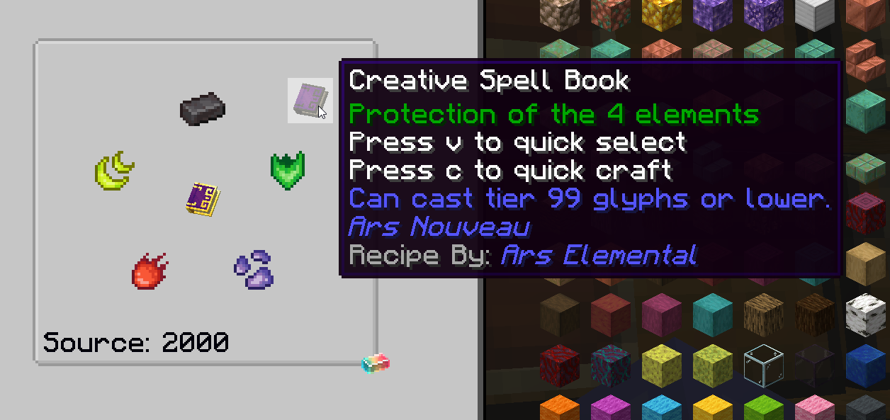 [FTB University 1.19] The Ars Nouveau chapter incorrectly says you can ...