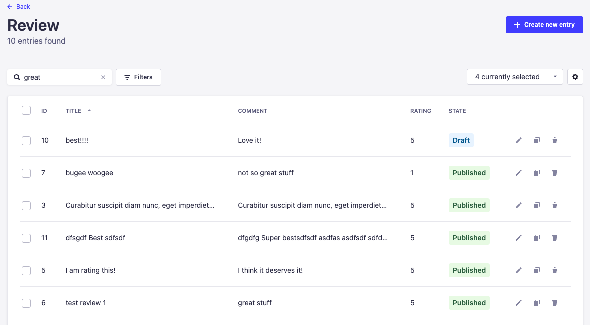 Search Does Not Work In Content Manager List View · Issue 13374 · Strapistrapi · Github