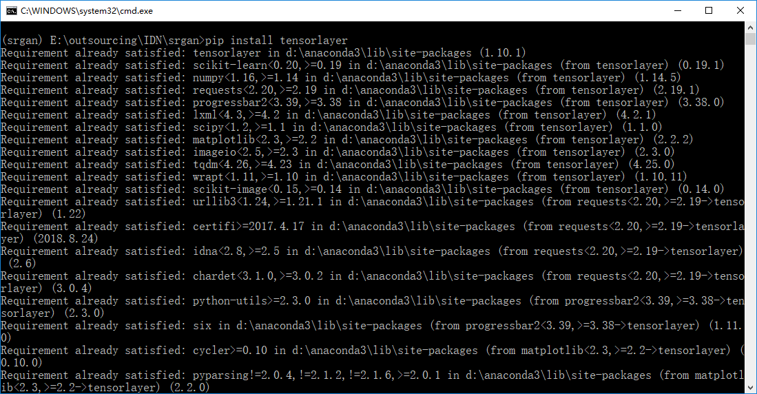 There is no output or any tips? · Issue #117 · tensorlayer/SRGAN · GitHub