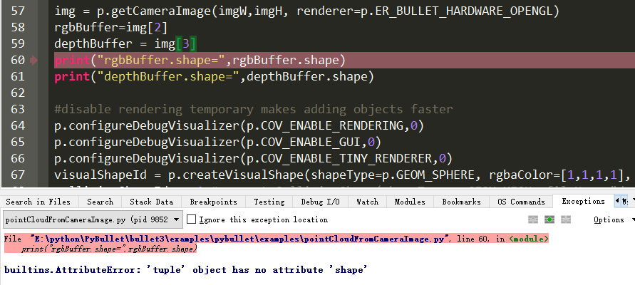 What's the meaning of depthPixels? · Issue #1932 · bulletphysics ...