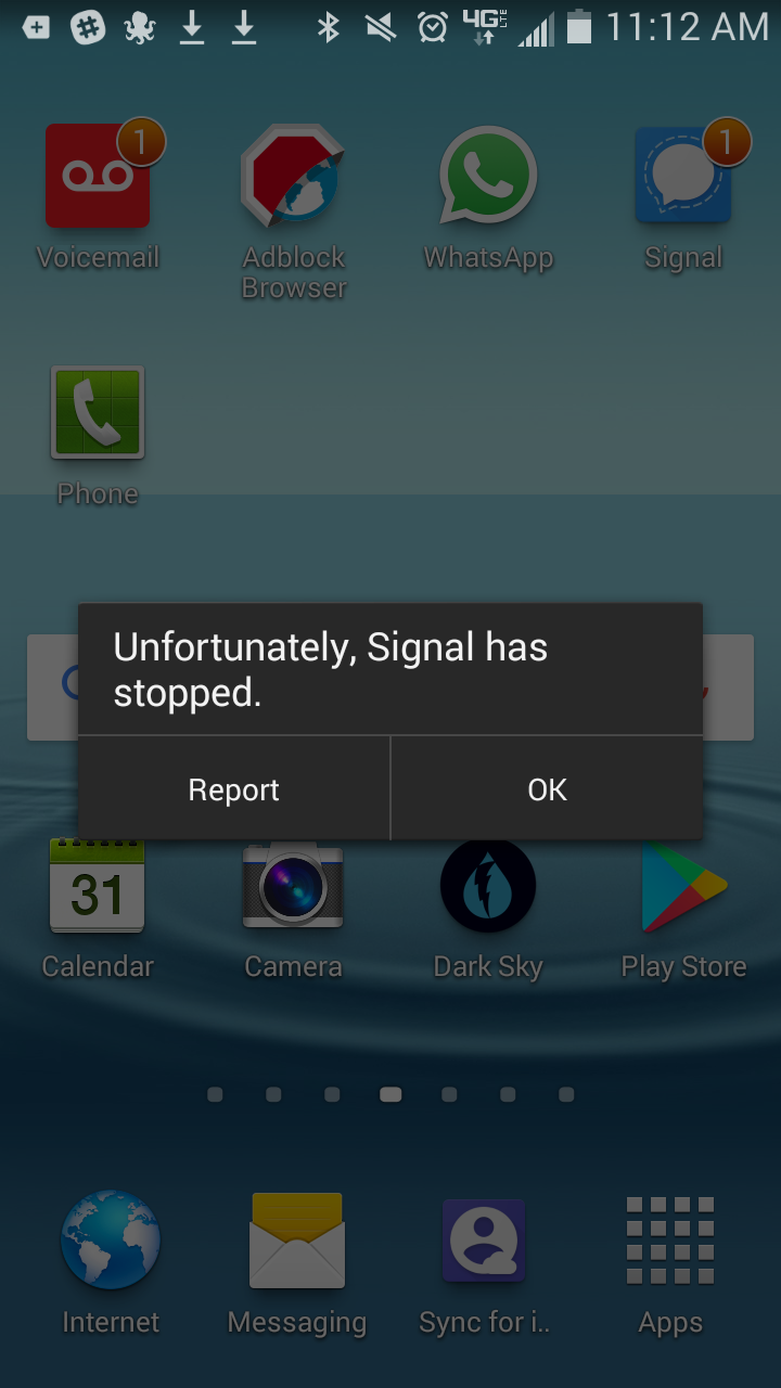 Signal immediately crashes upon opening after latest update · Issue ...