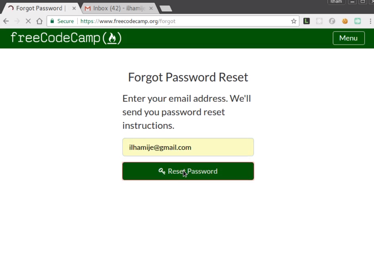 Password can be reset wiithout new password confirmation. · Issue ...